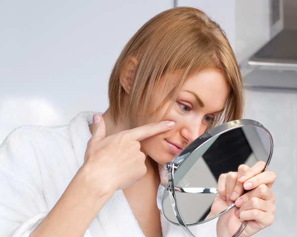 pimple magnification